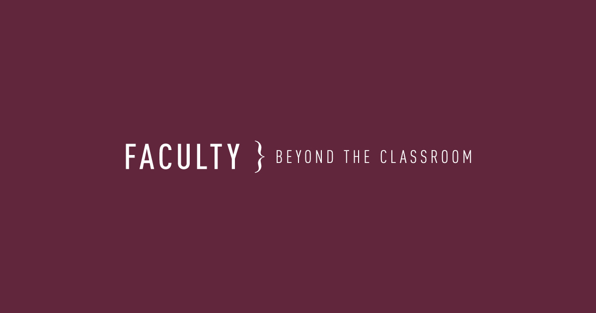 Beyond the Classroom: Faculty Updates - Insight Digital Magazine Spring ...