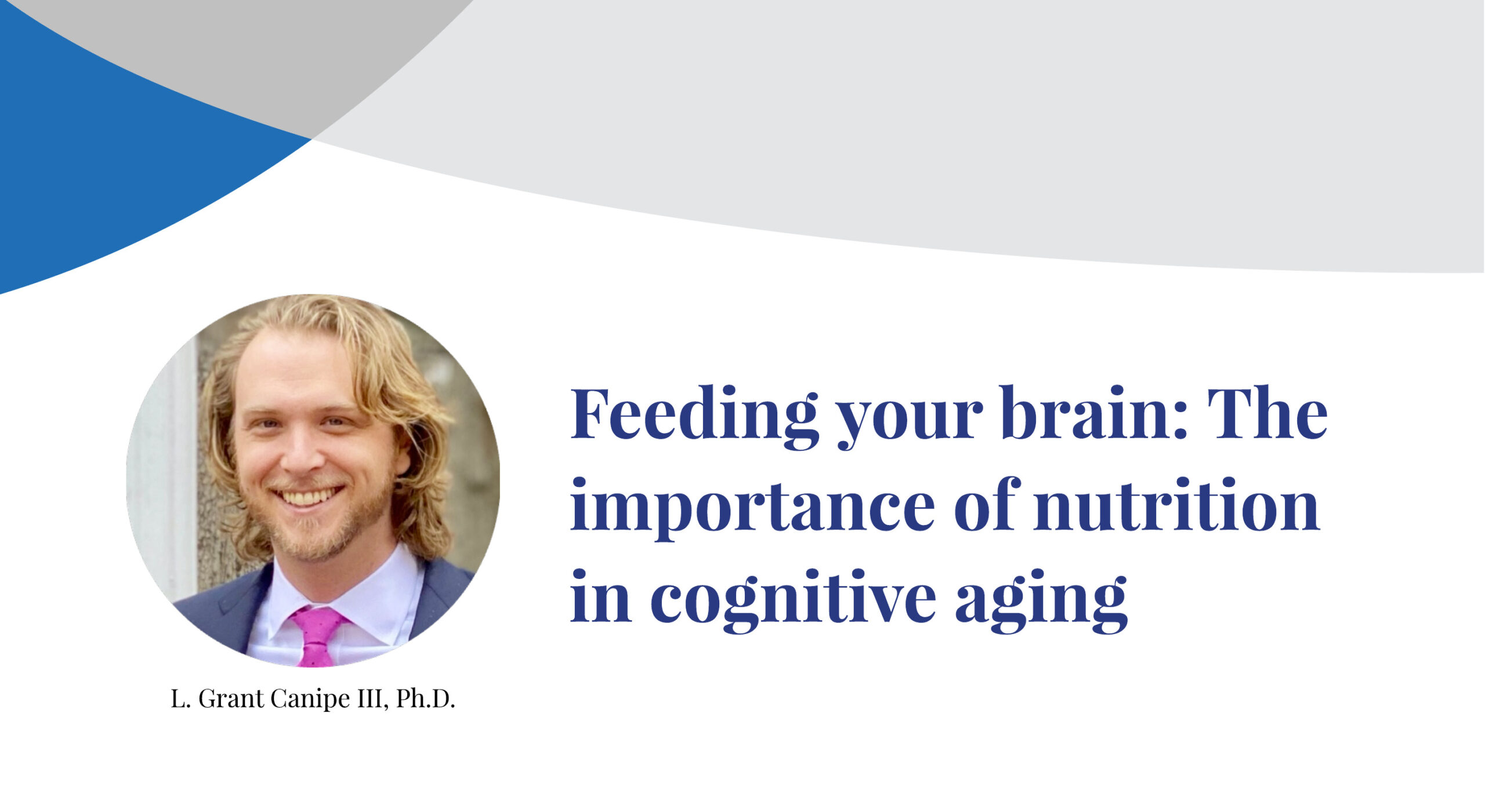 Feed your brain: The importance of nutrition in cognitive aging - Insight Digital Magazine