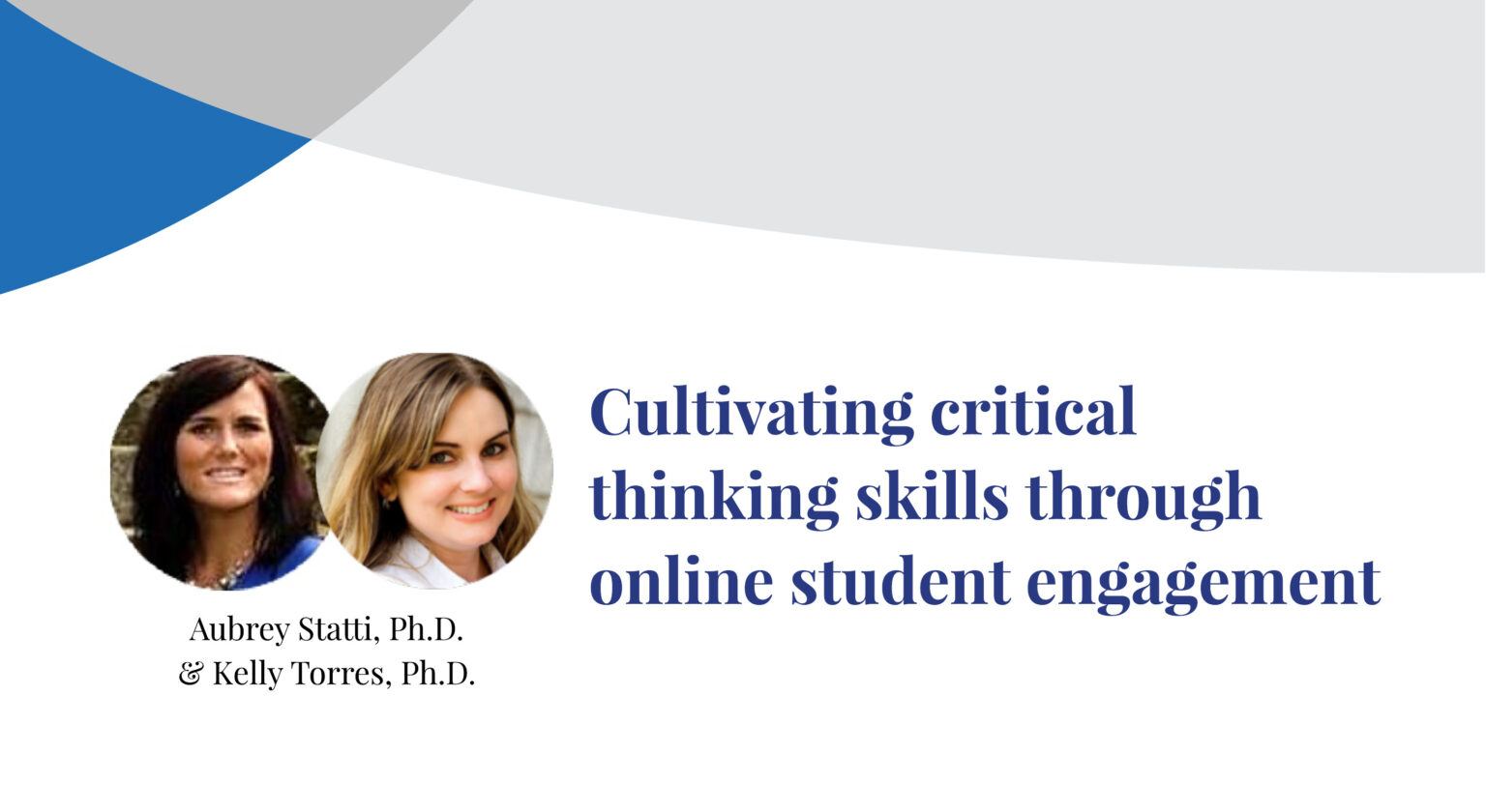 Cultivating Critical Thinking Skills Through Online Student Engagement ...