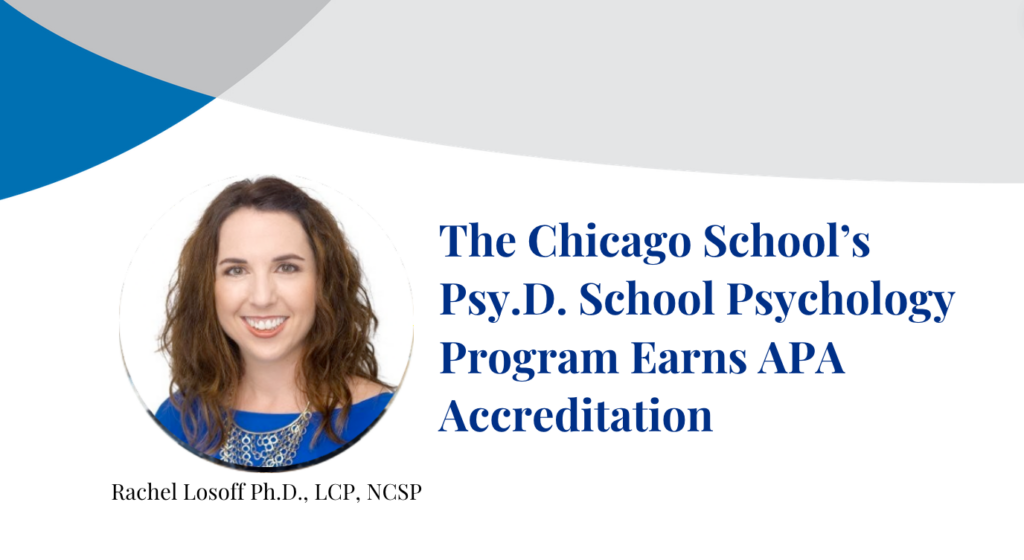 Psy.D. School Psychology Program Earns APA Accreditation